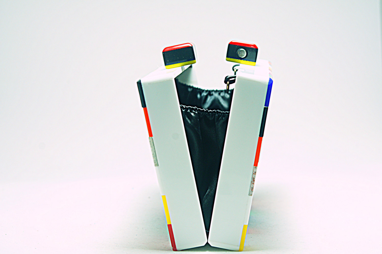 Milanblocks Perspective Acrylicgeometric Cube Puzzle Clutch Hasp ...